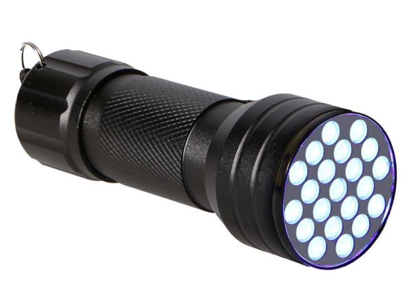 JVD Ultronic UV Torch, Black