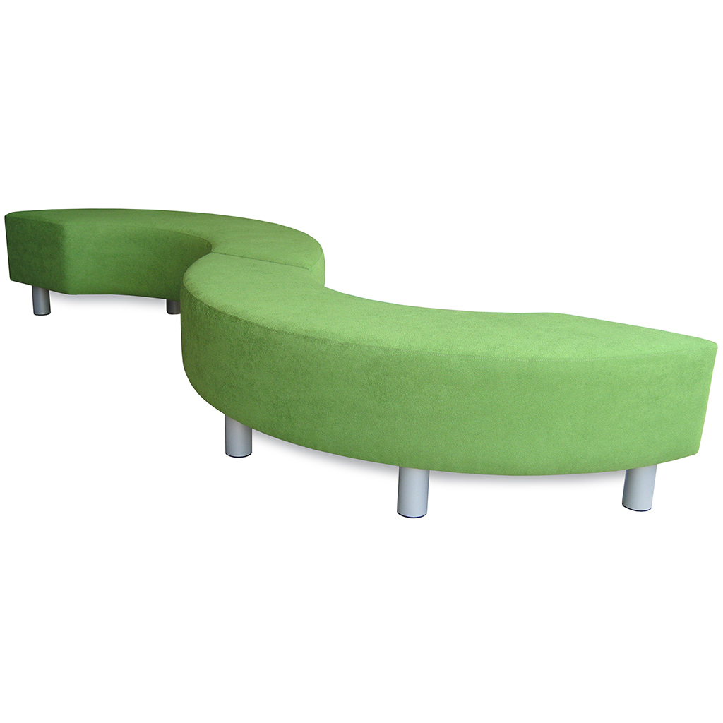 Curved Designer Ottoman | Astro Hospitality