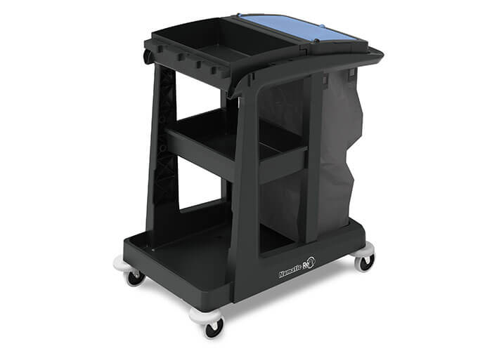 Numatic Three Caddy Carousel Trolley, 4, 10 & 70 Litres, Multi-coloured ...