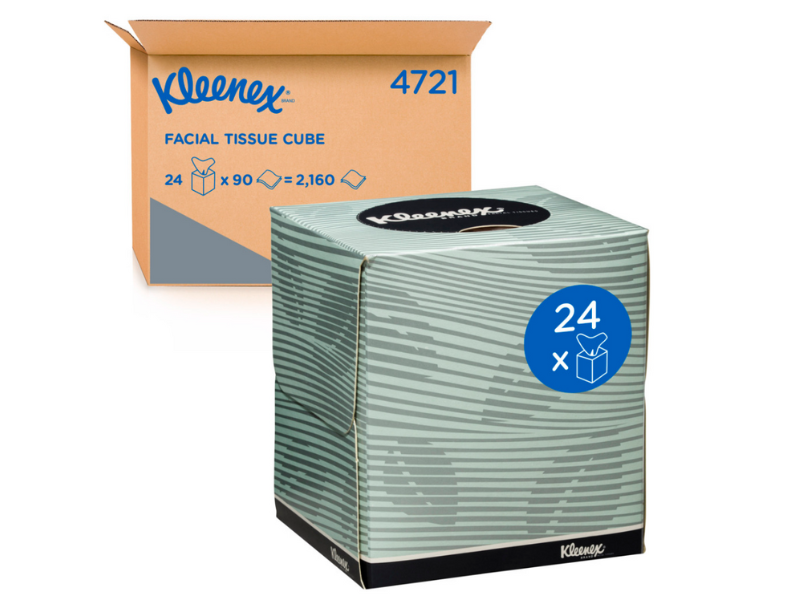 Kleenex Cube Facial Tissues | Astro Hospitality