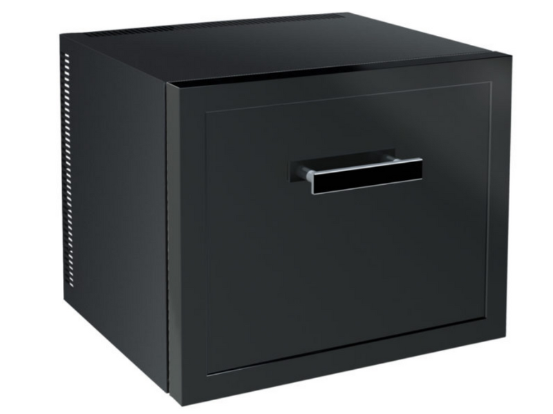 JVD Thermo-Electric Drawer Minibar 40 Litres Black | Astro Hospitality