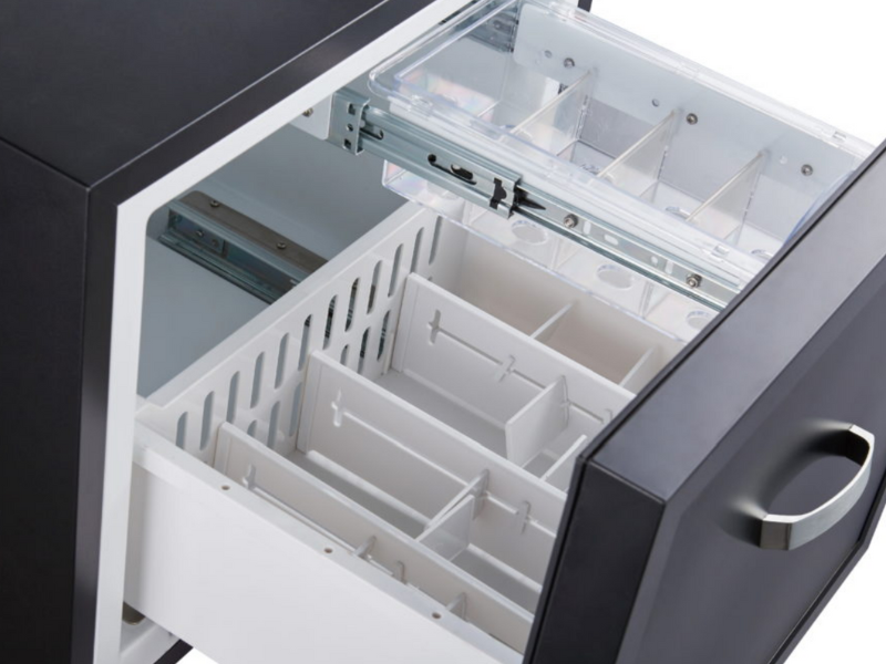 JVD Thermo-Electric Drawer Minibar 40 Litres Black | Astro Hospitality