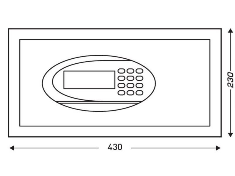 JVD Guardian Plus 15” Laptop Safe | Astro Hospitality
