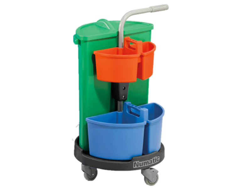 Numatic Three Caddy Carousel Trolley | Astro Hospitality