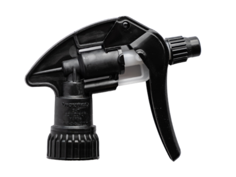 Heavy Duty Solvent Resistant Spray Trigger Only Black | Astro Hospitality
