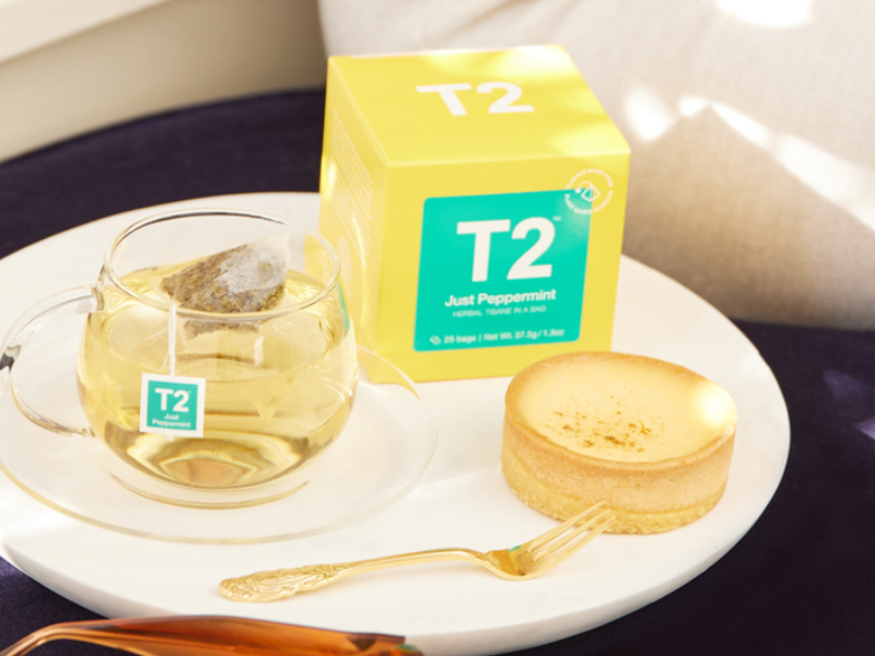 T2 Tea Just Peppermint Individually Wrapped Tea Bags | Astro Hospitality