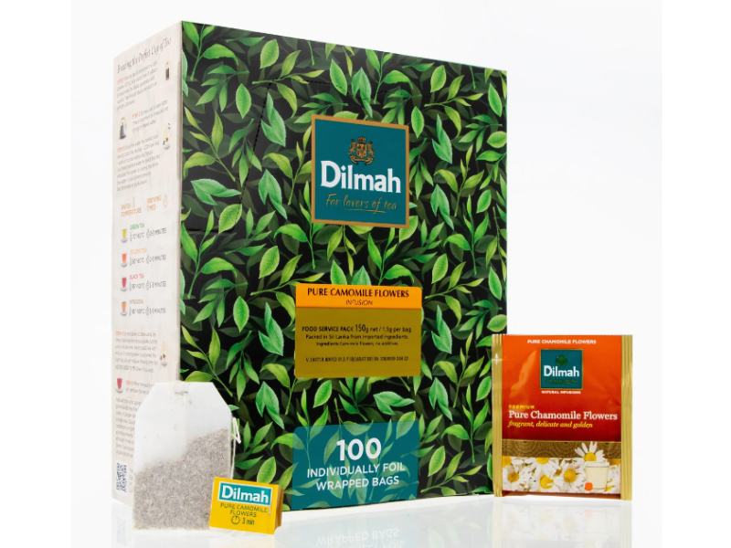 Dilmah Camomile Enveloped Tea Bags | Astro Hospitality