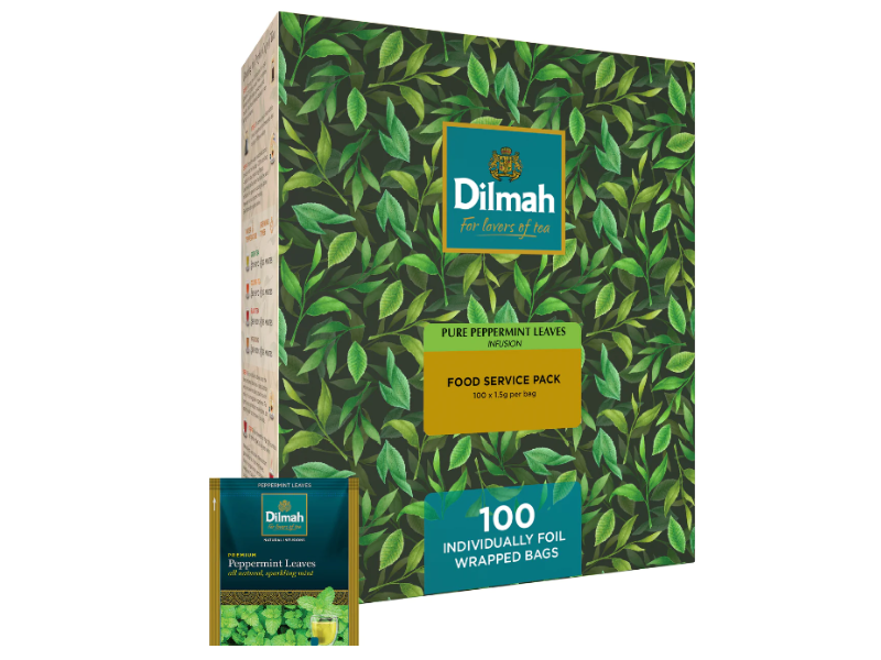 Dilmah Peppermint Enveloped Tea Bags | Astro Hospitality