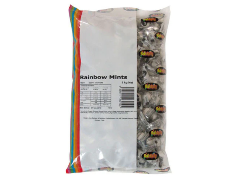 Rainbow Wrapped Mints | Astro Hospitality