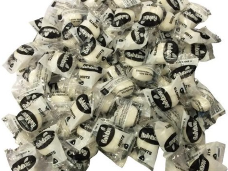 Rainbow Wrapped Mints | Astro Hospitality