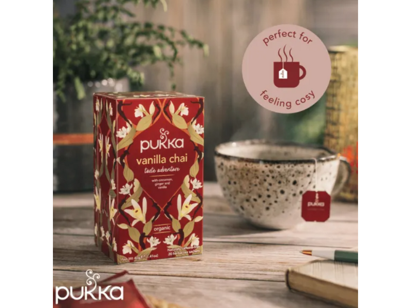 Pukka Vanilla Chai Organic Tea | Astro Hospitality