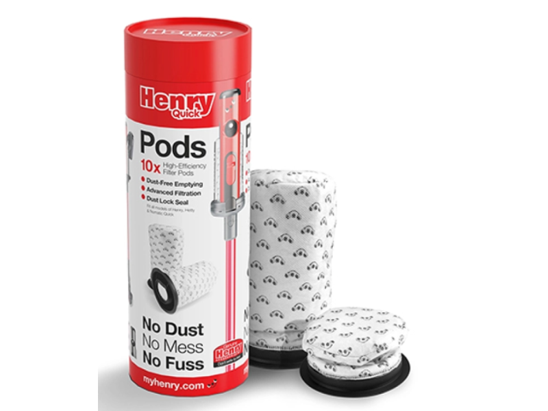 Numatic Henry Quick High Efficiency Filter Pods | Astro Hospitality