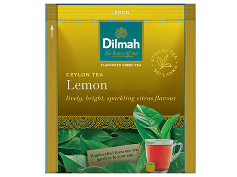 Dilmah Lemon Enveloped Tea Bags | Astro Hospitality
