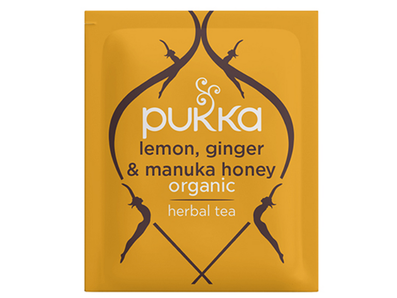 Pukka Lemon Ginger Manuka Organic Tea | Astro Hospitality