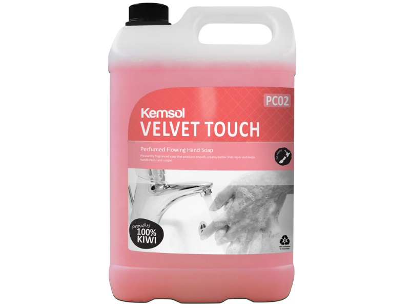 Kemsol Velvet Touch Perfumed Flowing Hand Soap, 5 Litres | Astro ...